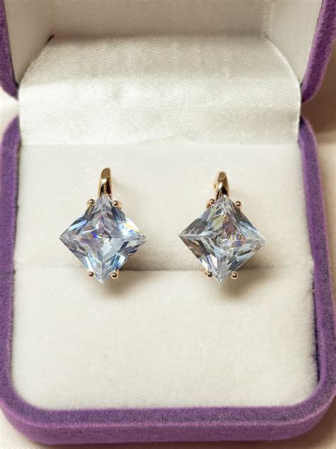 Серьги Драгоценный свет Г7 цена 310 руб в интернет магазине