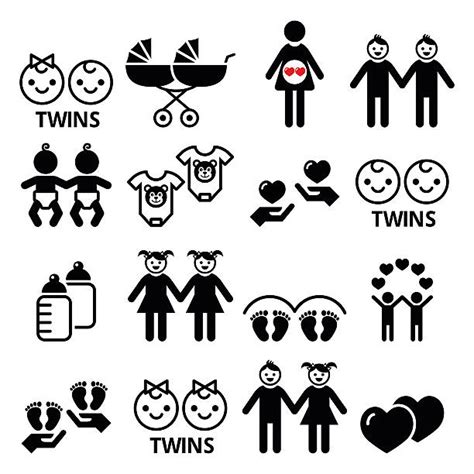 Best Twins Illustrations Royalty Free Vector Graphics And Clip Art Istock