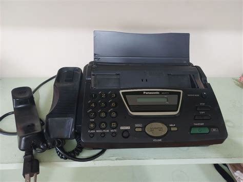 Fax Panasonic Fax Machine Kx Ft71 Item Info Eletro Panasonic Usado