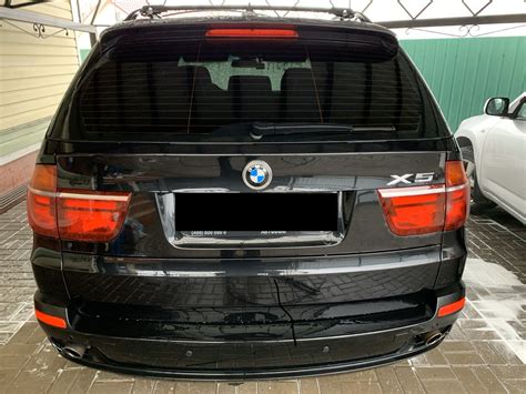 Насадки на глушитель — BMW X5 (E70), 3 л, 2009 года | аксессуары | DRIVE2