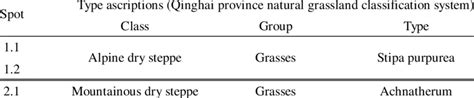 Type Ascriptions Of Each Experiment Spot Download Table