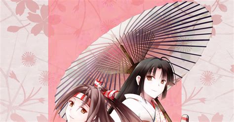 着物 艦これ着物で瑞鳳＆祥鳳 不動真のイラスト Pixiv