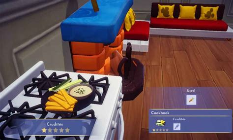How To Make The Crudites Recipe In Disney Dreamlight Valley