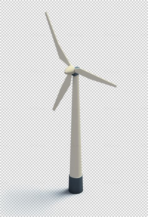 Wind Turbines 3d Png