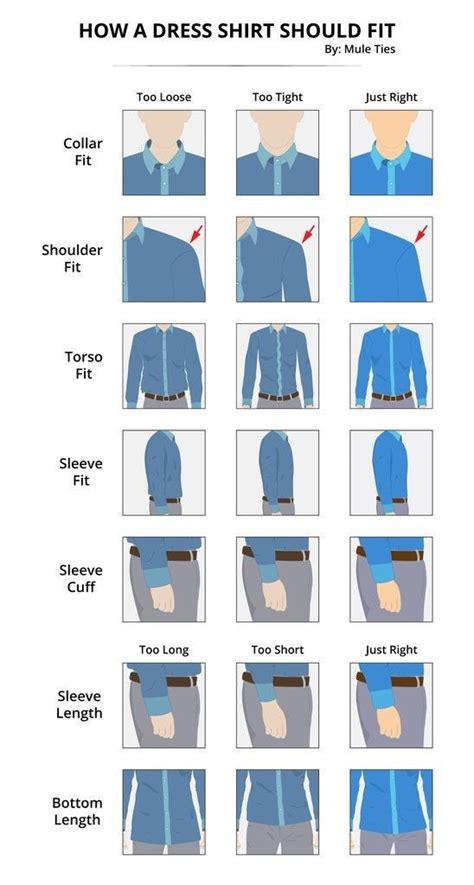 How A Shirt Should Fit Moda Informal Masculina Moda Social Masculina