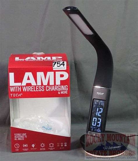 Very Cool Tech2 Modern Style Led Table Lamp Digital Alarm Clock W