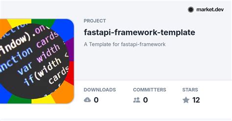 Fastapi Framework Template Ecosystem Directory Marketdev