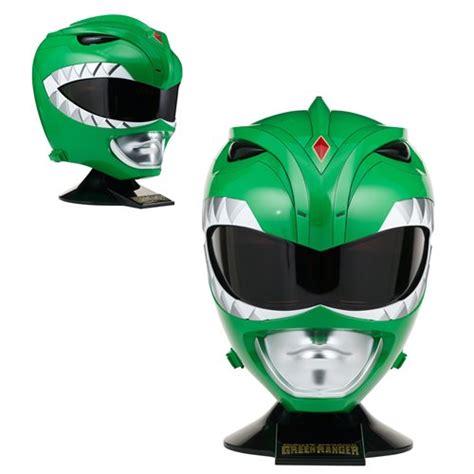 Legacy Mighty Morphin Power Rangers Green Ranger Helmet Revealed