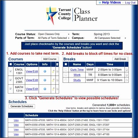 10 Class Schedule Maker Sampletemplatess Sampletemplatess