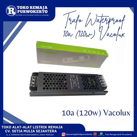 Vacoluc Transformer 12v Slim Power Supply Adaptercctv Transformer Led