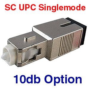 Sc Male To Sc Female Db Fiber Optic Um Attenuator Rf Coax Cables And Fiber Optic Patch Cables