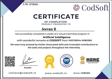 jeevan r on linkedin ai machinelearning internship