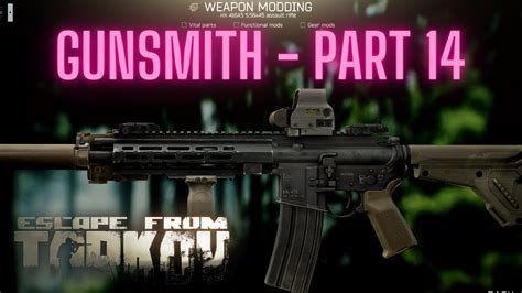 Escape From Tarkov Gunsmith Part 14 Best Hk 416a5 Build Guide