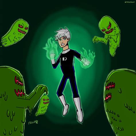 Danny Phantom Fan Art By F3ll1p3 On Deviantart
