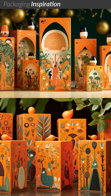 Premium Coffee Beans Packaging Boxes Bell Printers