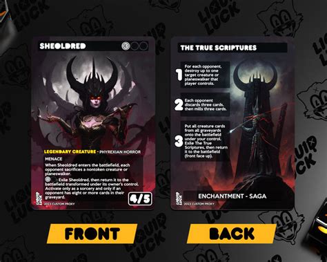 Sheoldred The True Scriptures Liquid Luck