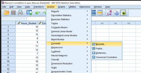 How To Run A Pearson S Correlation In SPSS