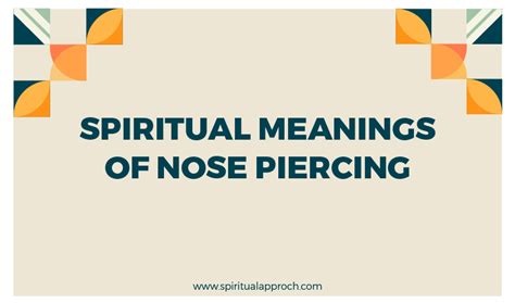 Unlocking The Perfect Spiritual Meaning Of Nose Piercing Spiritual
