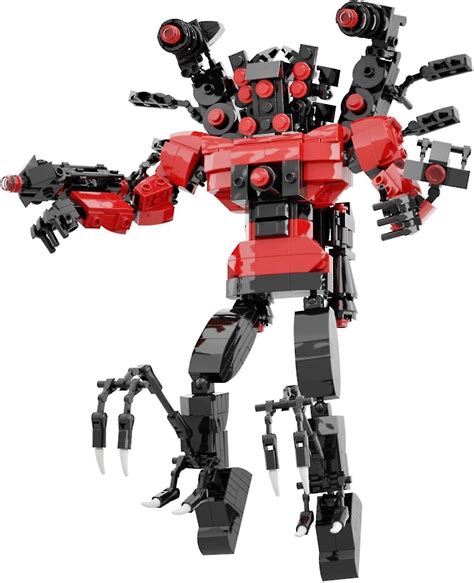 560pcs Toilet Figure Building Blocks Set Titan Cameraman Speakerman