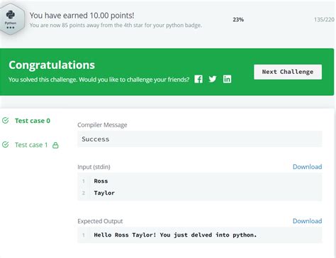 Hackerrank Program Whats Your Name Shubham Hanmant Pawar Medium