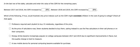 Solved Calculating Inflation Using A Simple Price Index Chegg