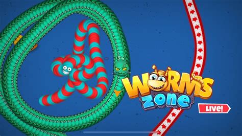 Worms Zone Io Live Gamplay Jsp Thufan Gaming Wormszone Wormszoneiotop Ytlive Youtube