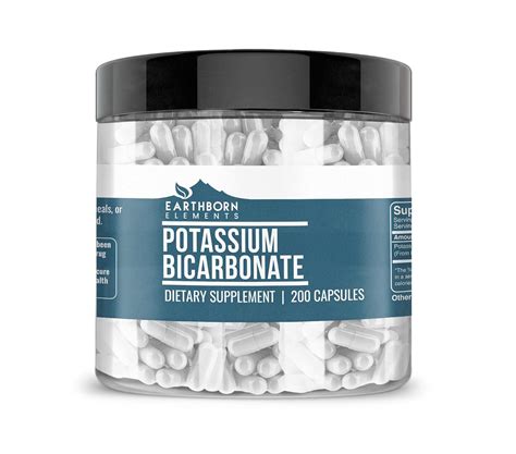Earthborn Elements Potassium Bicarbonate And Baking Soda Bundle 200