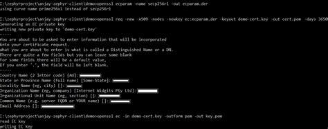 Runtime Certificate And Private Key Configuration IoT Developer Zone