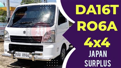 2023 Latest Multicab Da16t Ro6a Gasoline Tipid Manual 4x4 Difflock Youtube