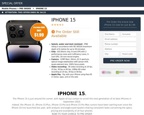 Iphone 15 Scam Scammers Capitalise On The Years Biggest Smartphone