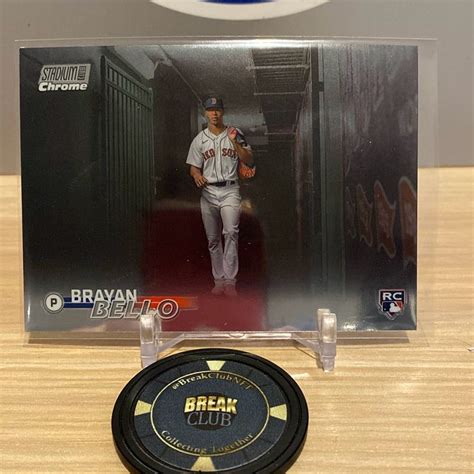 2023 Stadium Club Bryan Bello Chrome Boston Red Sox