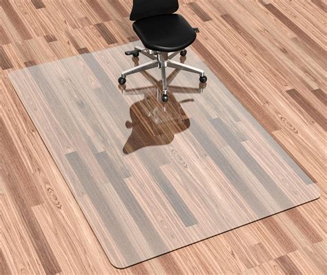 Homek Office Chair Mat For Hardwood Floor 1 8 Thick 46”x