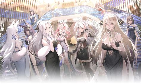 New Azur Lane Jp 6th Anniversary Banner Ft Shinano Musashi Yorktown