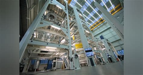 Triple Bubble Film Line Achieves High Productivity Plastics Machinery