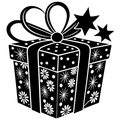 Festive Holiday Design Christmas T Box Vector Art Illustration