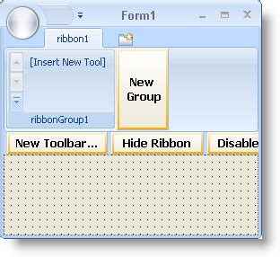 Adding Groups And Items To The Popupgallery Tool Infragistics Windows Forms Help
