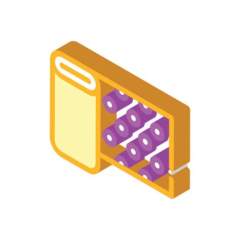 Waterproof Wallpaper Isometric Icon Vector Isolated Illustration 17584234 Vector Art At Vecteezy