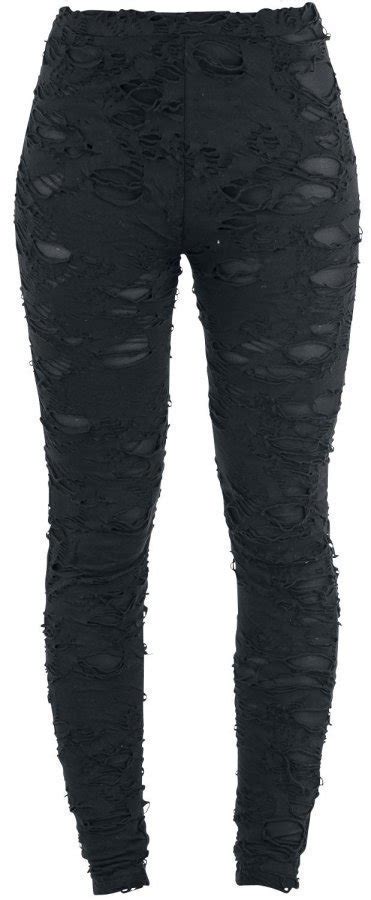 Gothicana By Emp Slashed Leggings Legginsit Vaatekauppa24 Fi