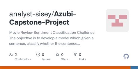 Github Analyst Siseyazubi Capstone Project Movie Review Sentiment Classification Challenge