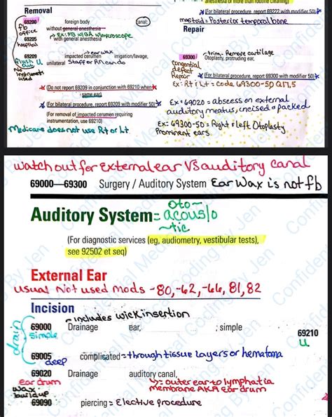 Auditory Cpt Section Notes Examples Corrections Instant Download 6