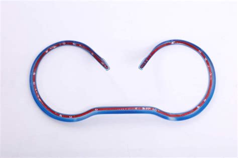 YIWANG ABS plástico tablero monitor borde marco ajuste 1 unid para Mercedes Benz GLC X253 C