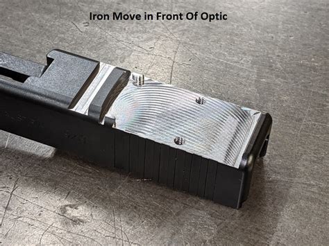 Trijicon RMR Footprint Optic Cut Also Fits Trijicon SRO Holosun 407c