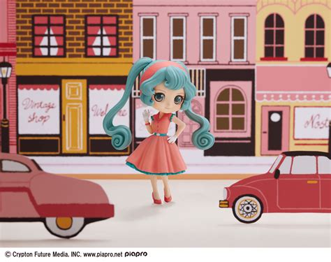 アメリカン・レトロな初音ミク！バンプレスト「q Posket Hatsune Miku World Journey Vol1 」