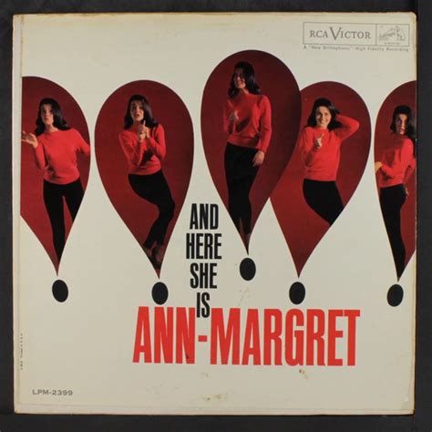 ANN MARGRET AND HERE She Is Ann Margret RCA LP RPM EUR