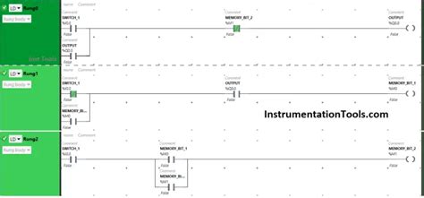 PLC Push Button To Turn ON Or OFF Output