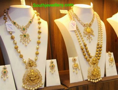 South Sea Pearls Mala Designs Indian Jewellery Designs