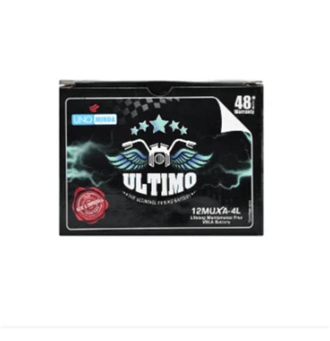 4 2 Ah Uno Minda 12MUXA 4L Ultimo Battery For 2 Wheeler At 1282 Piece