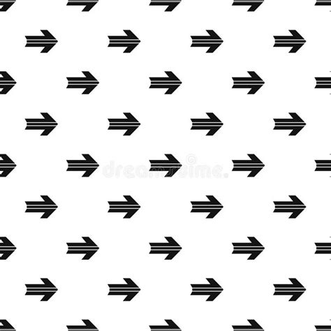Arrow Pattern Repeat Vector Stock Vector Illustration Of Downgrade