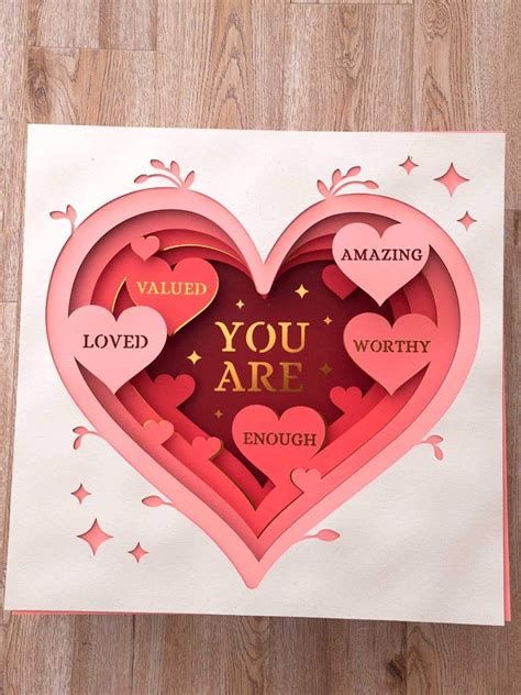 How To Make A Paper Heart Box With Free Template Artofit
