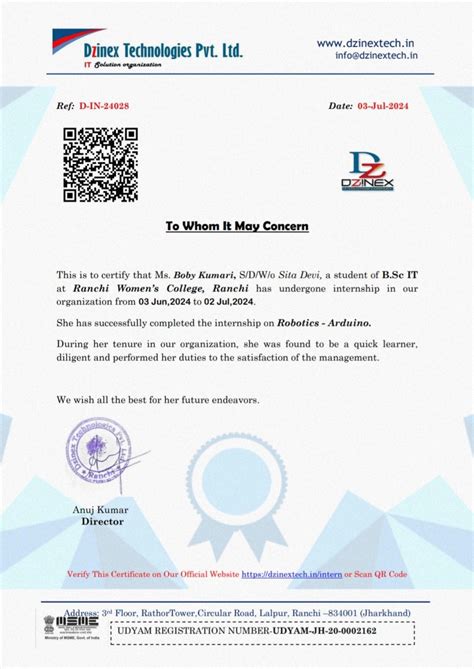 Boby Kumari On Linkedin Internship Robotics Ai Arduino